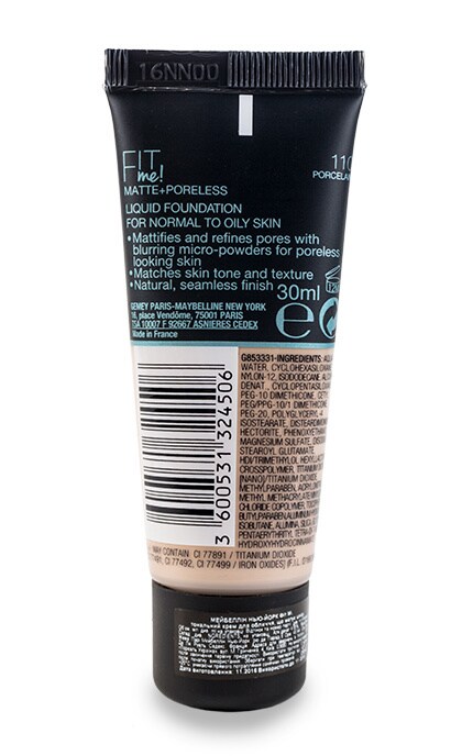 Тональний крем Maybelline Fit Me відтінок 110 30 мл | Watsons