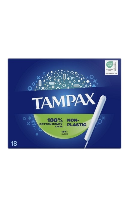 Тампоны Tampax Compak Super с аппликатором 18 шт. | Watsons