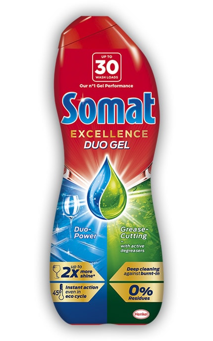 Средство для мытья посуды Somat Gold Гель для посудомоечной машины 540 ...