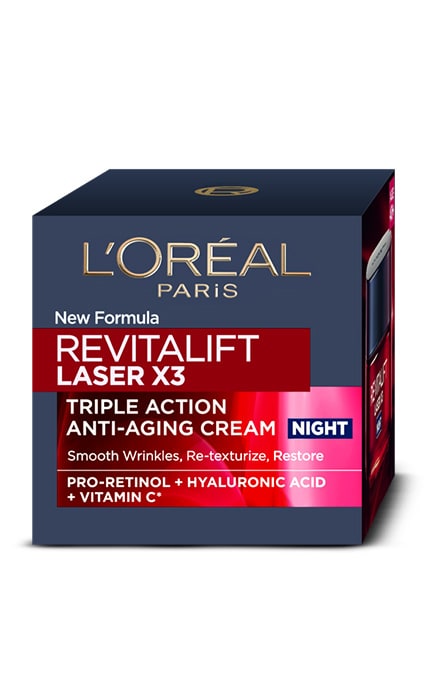 Крем-маска для лица регенерирующая ночная L'Oreal Paris Revitalift ...