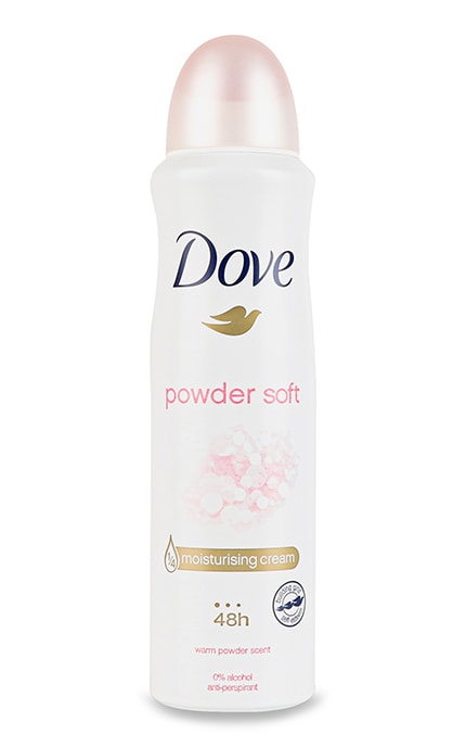 Антиперспірант спрей Dove Powder Soft Warm Powder Scent 150 мл | Watsons