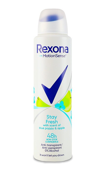 Антиперспірант аерозоль Rexona Active protection+ Fresh 150 мл | Watsons