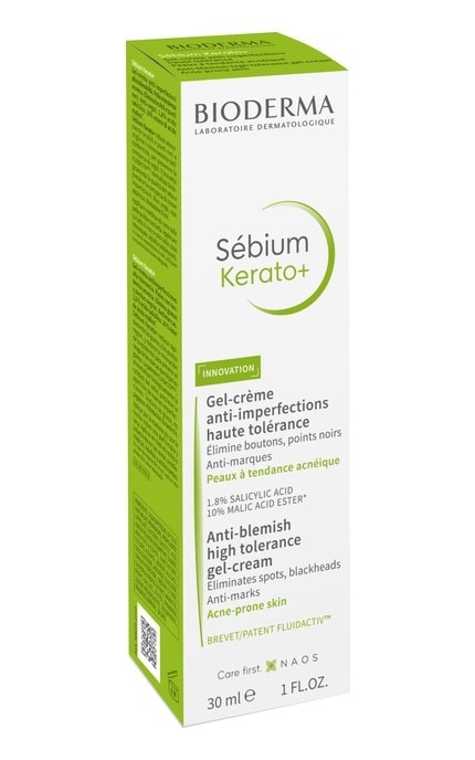 Крем-гель для лица Bioderma Sebium Kerato+ Gel-Cream 30 мл | Watsons