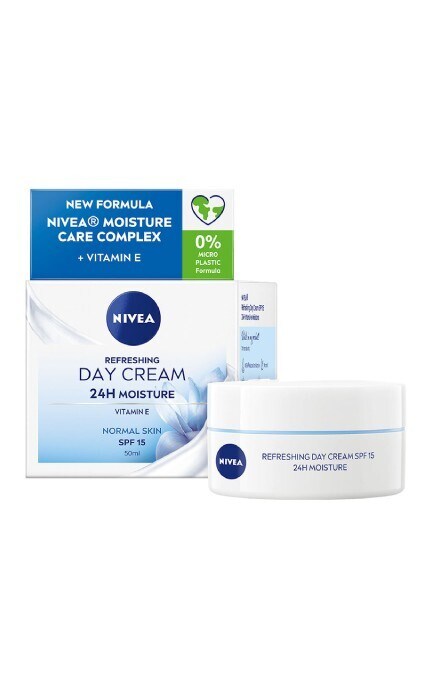 Крем денний NIVEA SPF 15 Інтенсивне зволоження 24 години 50 мл | Watsons
