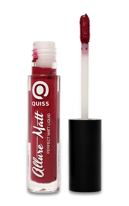 Помада рідка матова для губ Quiss Allure Matt 03 5 мл | Watsons