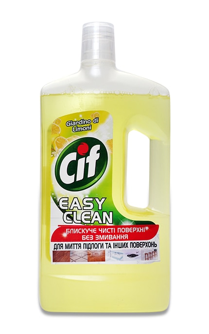 Засіб для очищення підлоги і стін Cif Easy Clean Лимон 1000 мл | Watsons