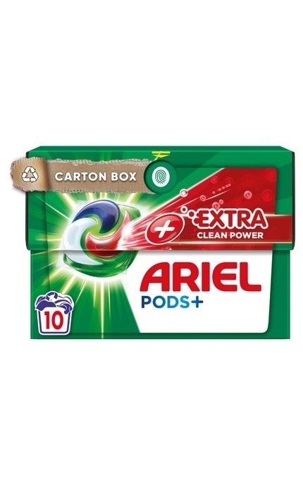 Капсули для прання Ariel PODS+ Сила Екстраочищення 10 шт | Watsons