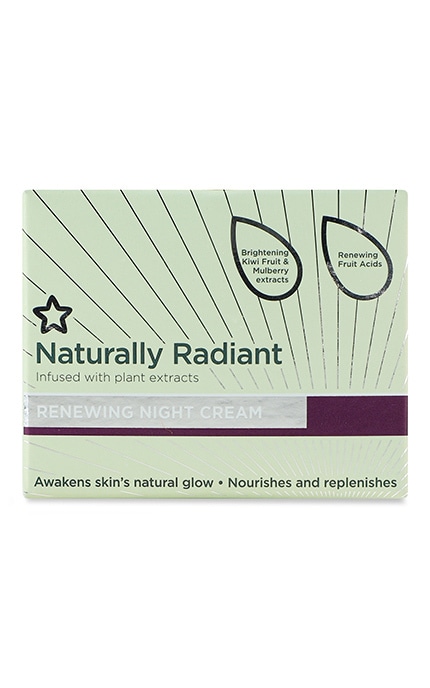 Крем для обличчя нічний оновлюючий Superdrug Naturally Radiant 75 мл ...