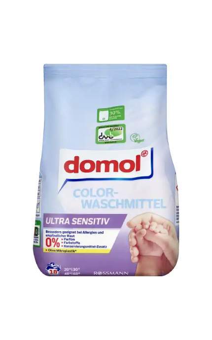 Пральний порошок Domol Ultra Sensitive 1215 г | Watsons