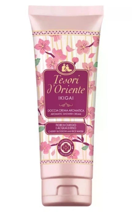 Гель-крем для душа TESORI D'ORIENTE Cherry Blossom and Rice Ikigai 250 ...