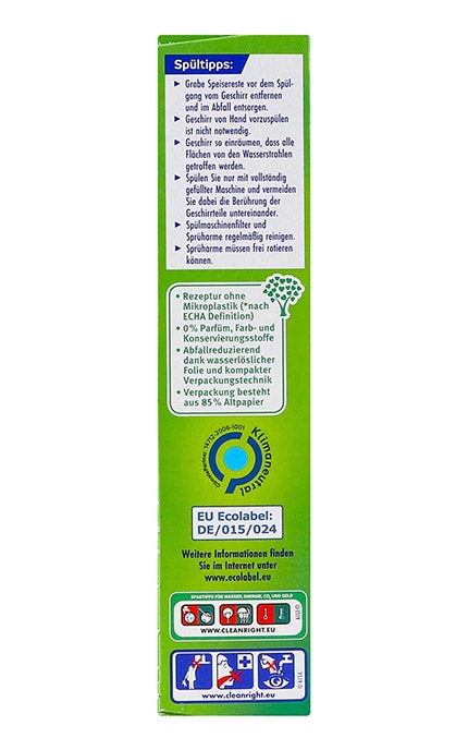 Таблетки для посудомийних машин All-in-One Domol Eco Power 30х19.25 г ...